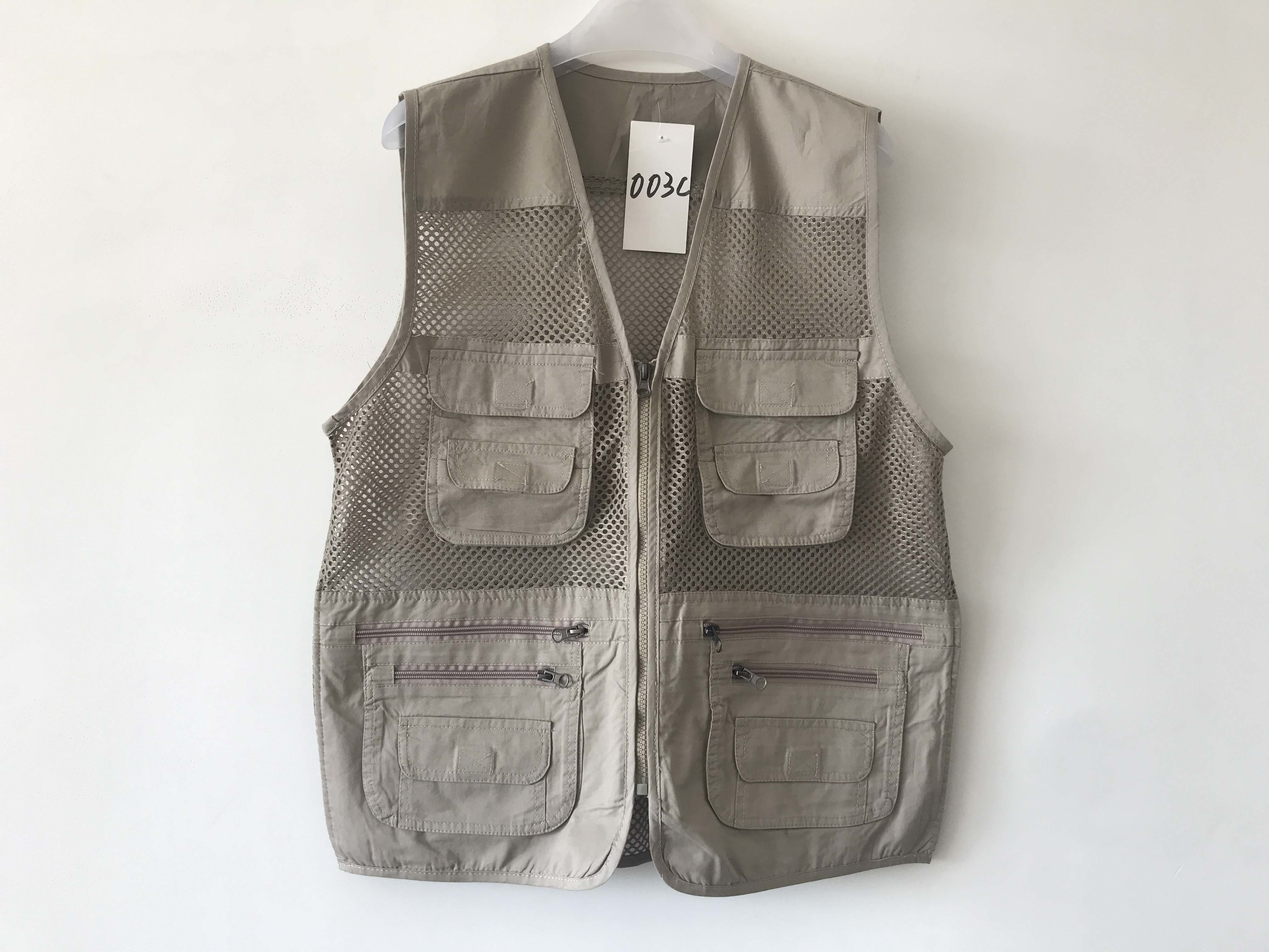 vest, waistcoat, net vest, mens vest, fishing vest, 100% cotton, S-3XL ...